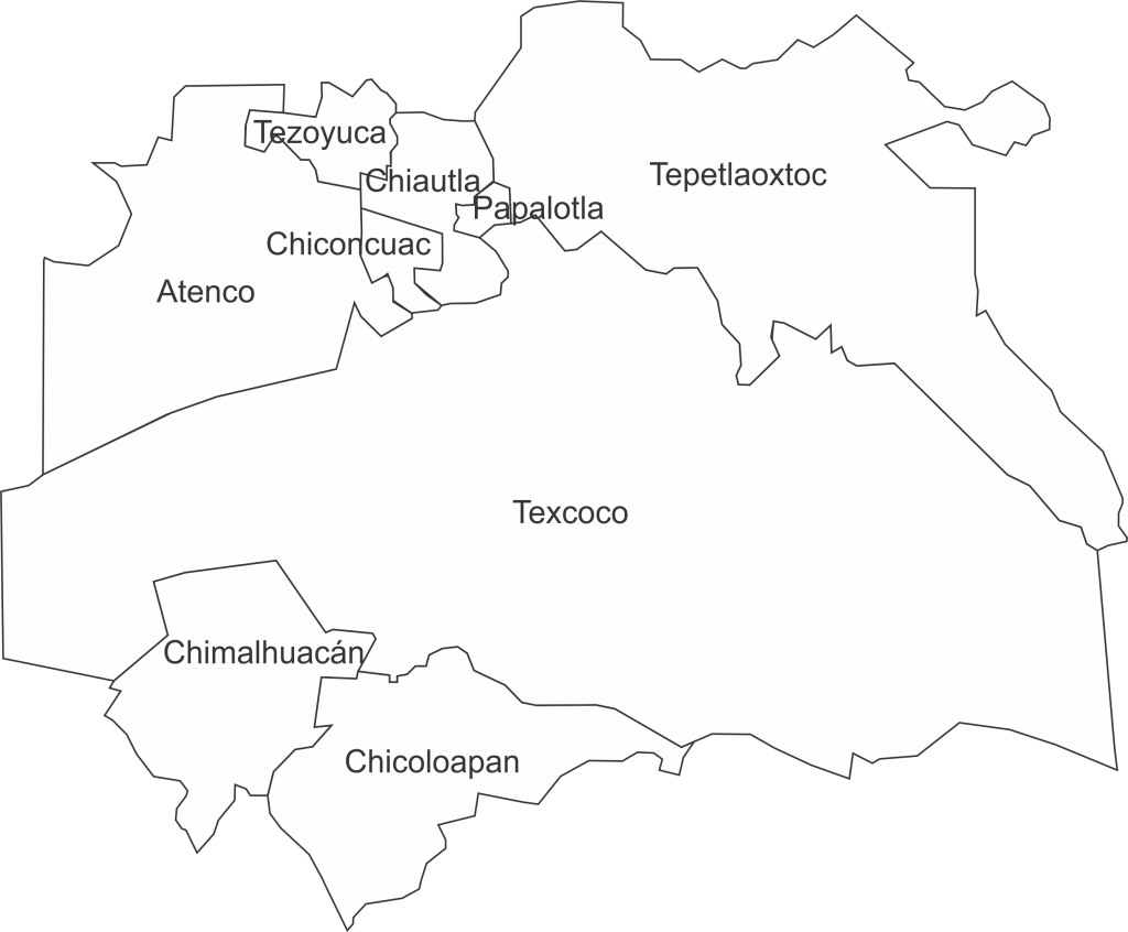 ASÍ SE CONFORMA TEXCOCO TERRITORIALMENTE - CR Comunicación